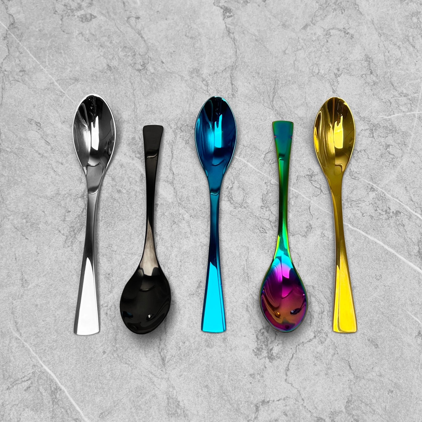 Quenelle / Rocher Spoon – Semiblack