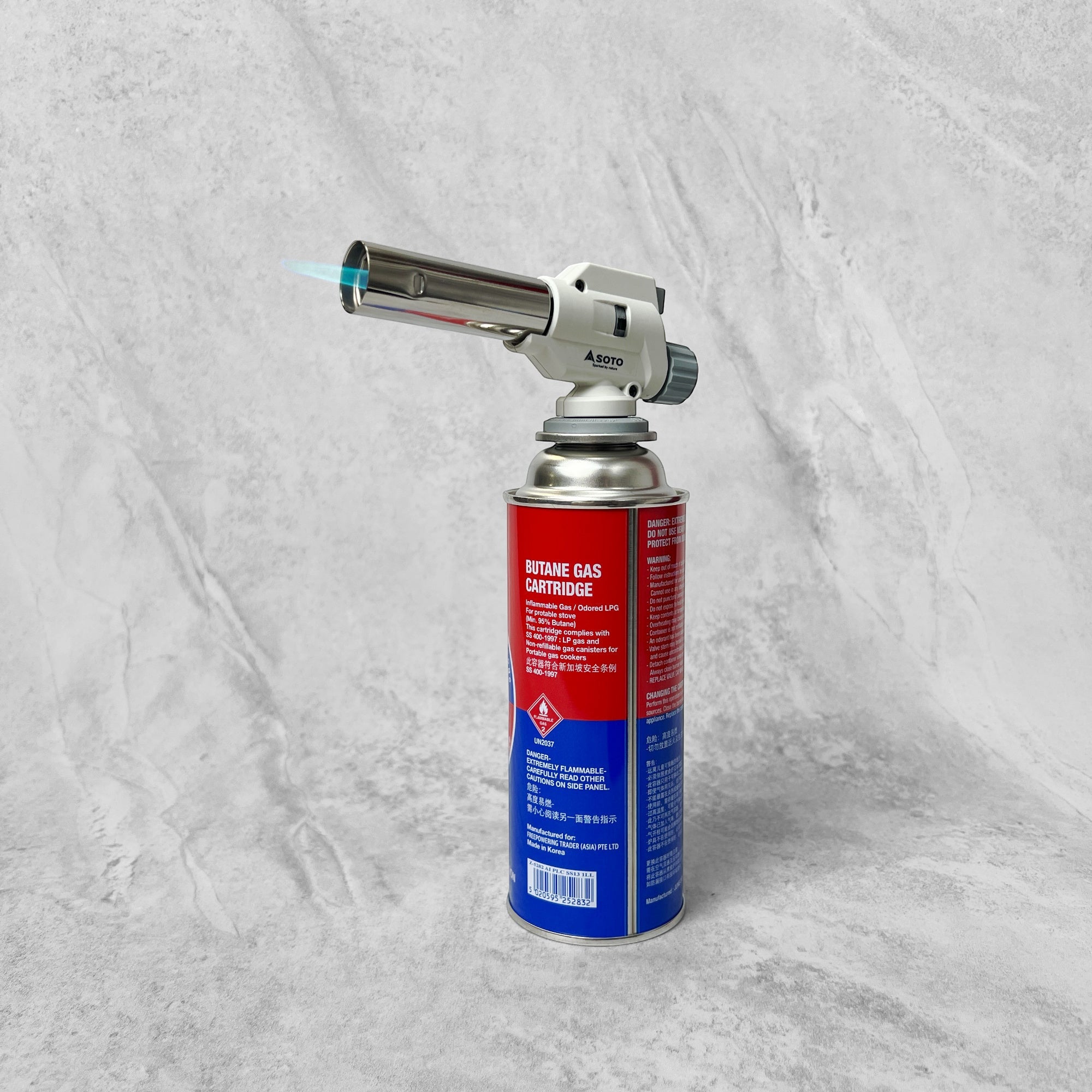 SOTO Aburi Master Butane Blow Torch – Semiblack